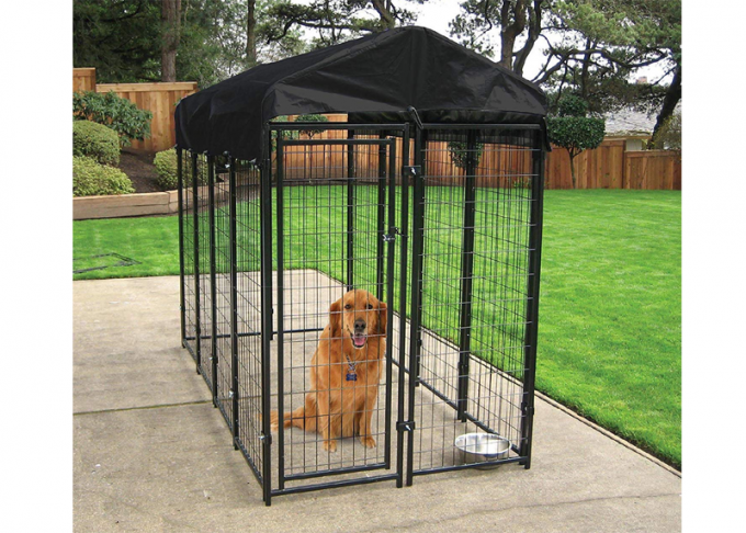 Modular Kennel Panels 4 Feet X 8 Feet X 6 Feet , Uptown Premium Steel ...