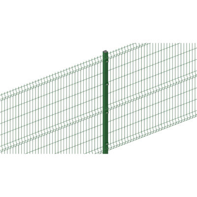 3D Curvy Steel Galvanized Welded Mesh Security Panels With Powder ...