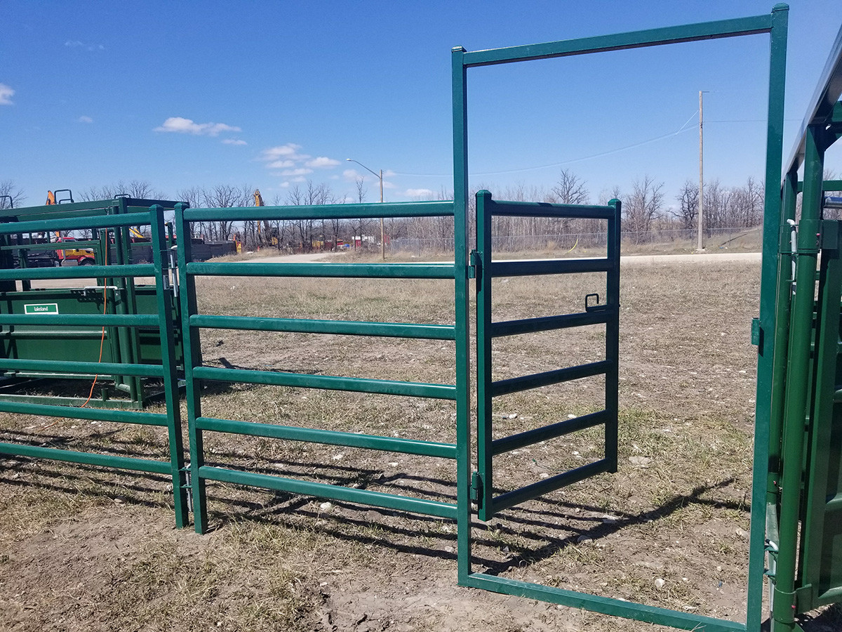 6ft X 12ft Livestock Metal Cattle Fence Panels Heavy Duty Horse Round ...