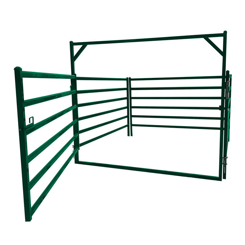 6ft X 12ft Livestock Metal Cattle Fence Panels Heavy Duty Horse Round ...