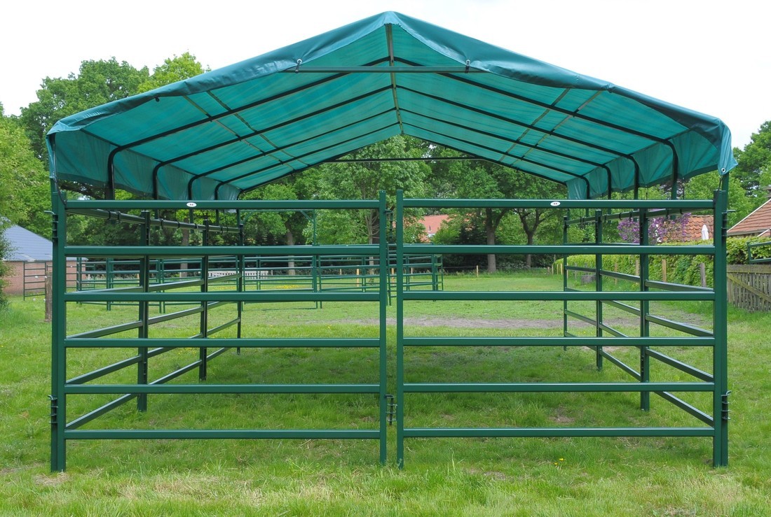 Portable Corral Fence Galvanized Cattle Yard Horse Fence Panel ...