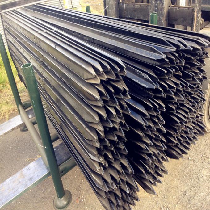 High Strength 6 Foot Metal Fence Post Powder Coated